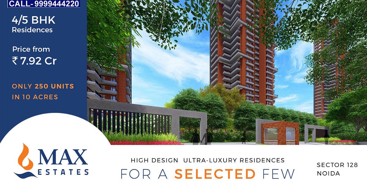 What are the most popular apartment sizes in Max Estate Sector 128 ...