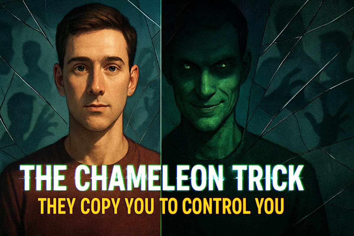 The Chameleon Trick: How Narcissists Copy People to Control Them (And ...