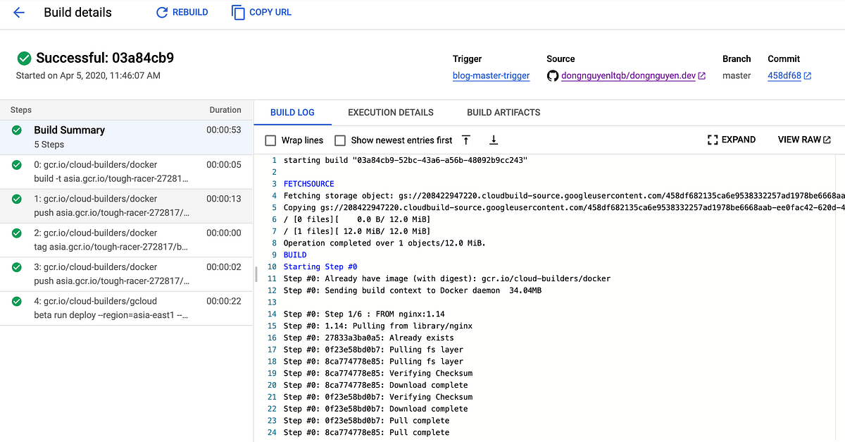 Docker to Serverless (Google Cloud Platform) | by Dong Nguyen | Medium