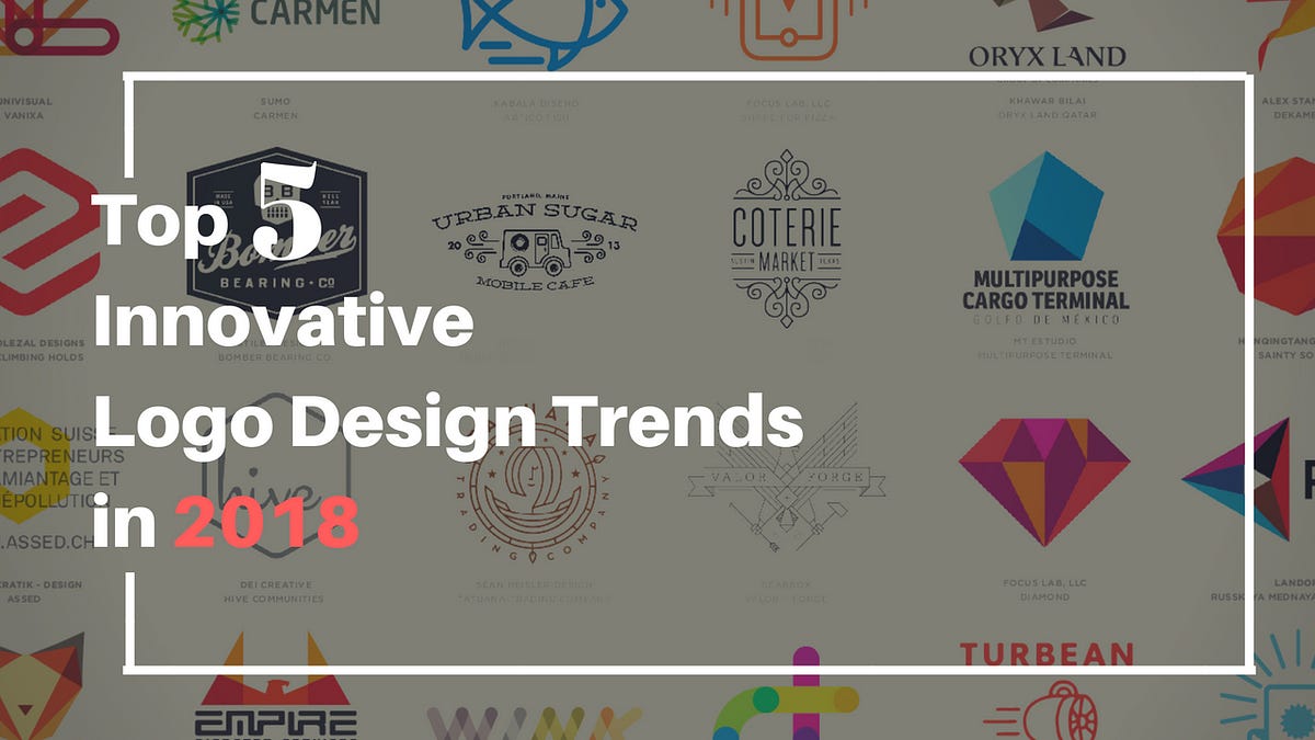Top 5 Innovative Logo Design Trends in 2018 | by Hershey Dianty | Medium