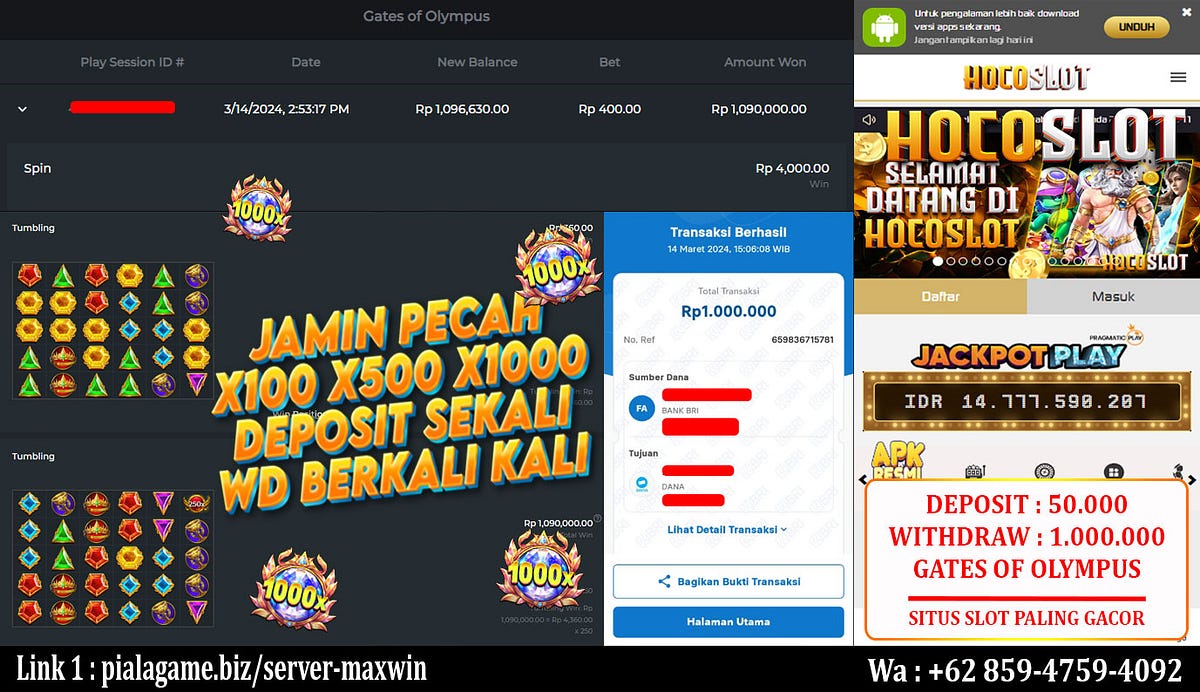 Hocoslot Daftar Situs Terbaru Paling Mudah Maxwin | by Hocoslot Official | Mar, 2024 | Medium