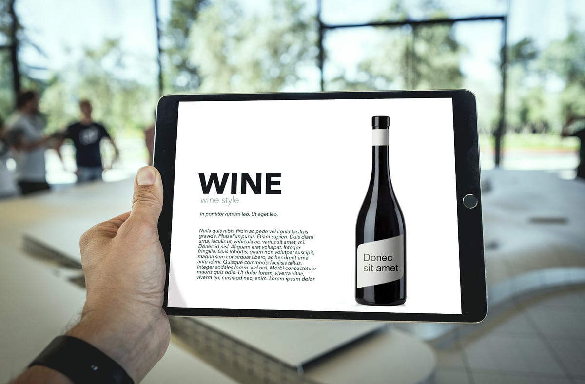 How Augmented Reality Can Be Used to Sell More Wine | by Future Wine ...