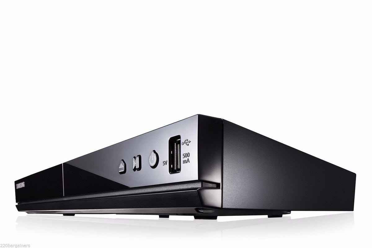 Samsung DVD-E360. The DVD E360 is a square shaped dark… | by Iva Mathew ...