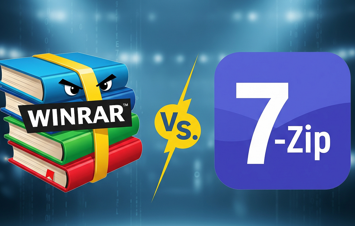 WinRAR vs 7-Zip: Which Archive Tool Actually Deserves Your Hard Drive ...