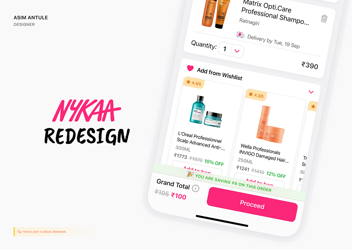 A Visual Makeover of Nykaa: Small Changes, Big Impact on User ...