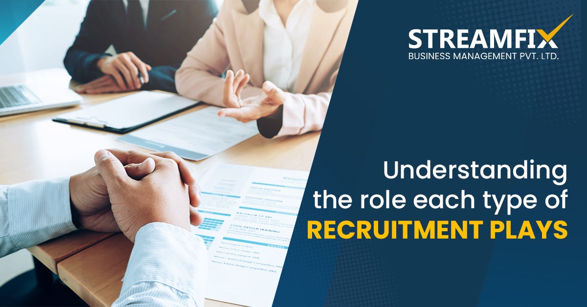 Understanding the role each type of Recruitment Plays. | by Streamfix ...