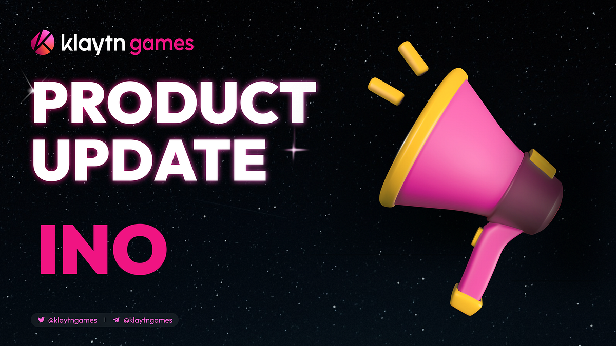 Product Update — Release of INO (Initial NFT Offering) | by PlayOne Games | PlayOne Games | Medium