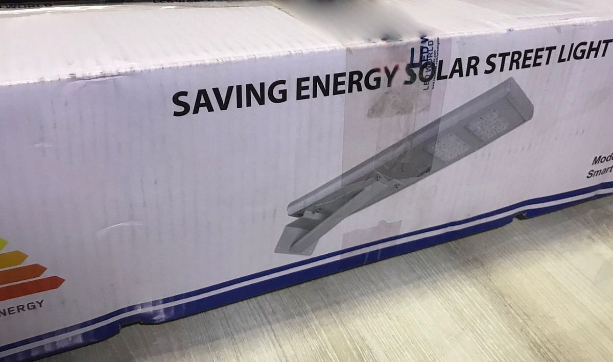 Saving Energy Solar Street Light | Supplier & Importer in Pakistan ...