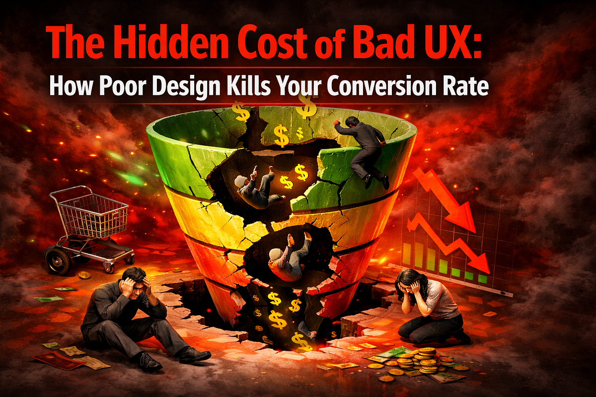 The Hidden Cost of Bad UX: How Poor Design Kills Your Conversion Rate ...