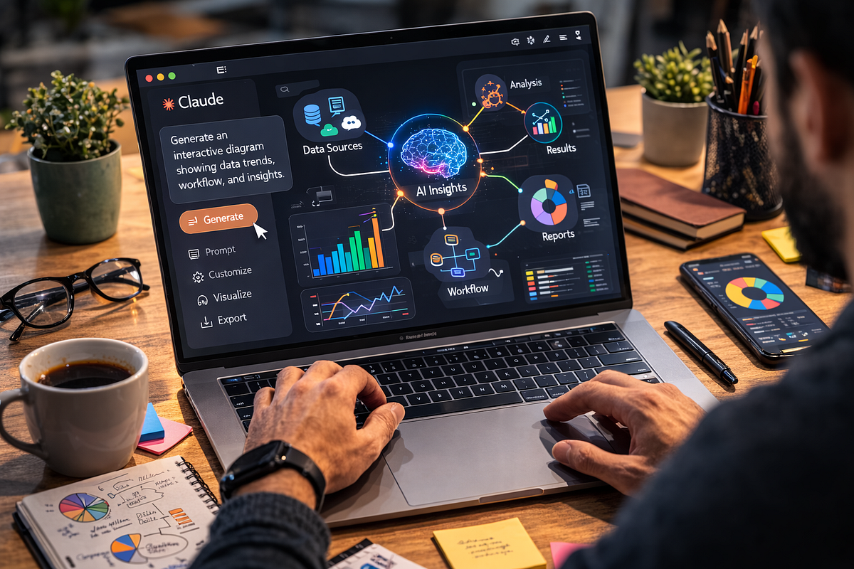 How to Create Interactive Charts and Diagrams Using Claude | by Rahul ...