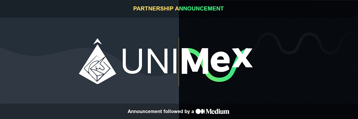 UniMex X UniDex. UniMex has decided to partner with… | by UniMex | Medium