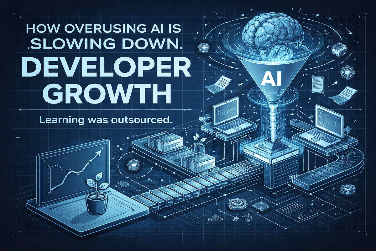 How Overusing AI Is Slowing Down Developer Growth | by Huzair Awan ...