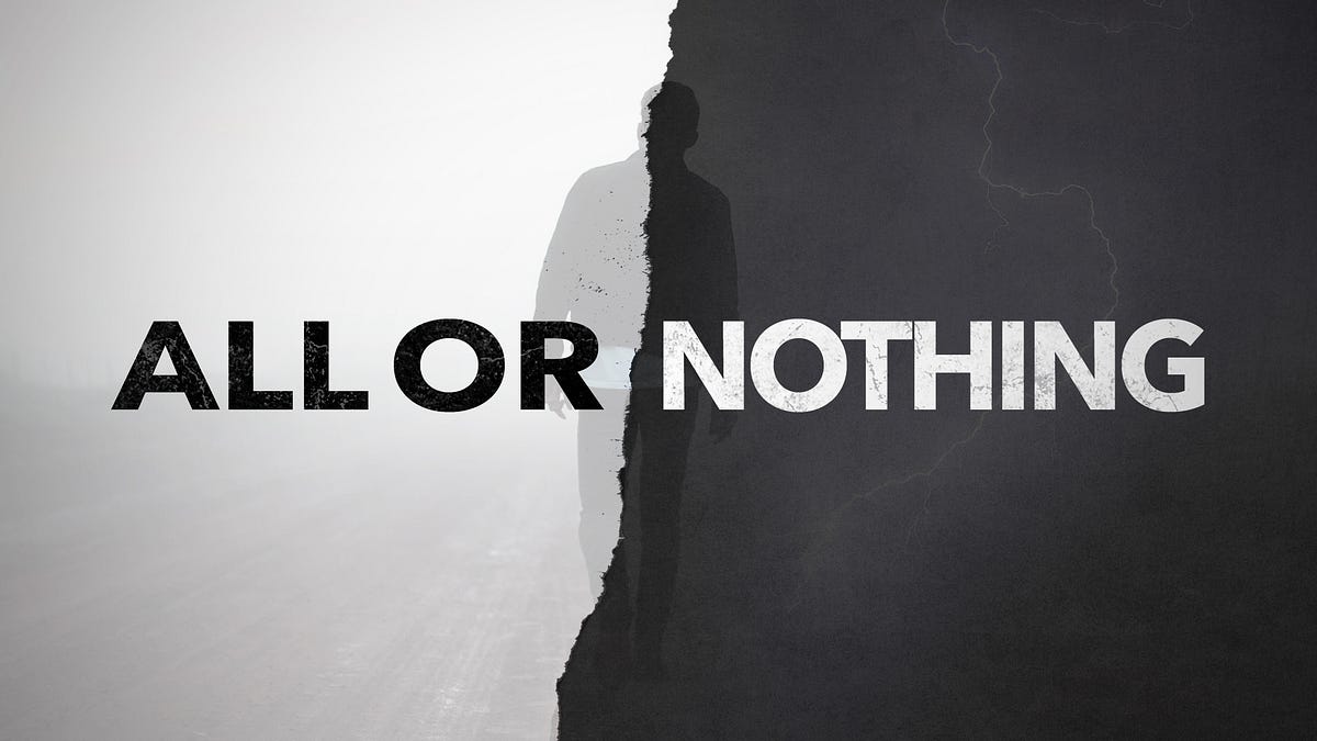 Escape The All-Or-Nothing Trap: Powerful Strategies For Lasting Change ...