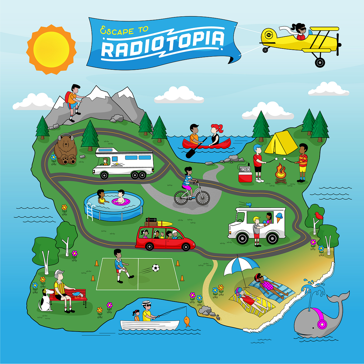 Escape to Radiotopia This Summer! | by Maggie Taylor | PRX Official ...