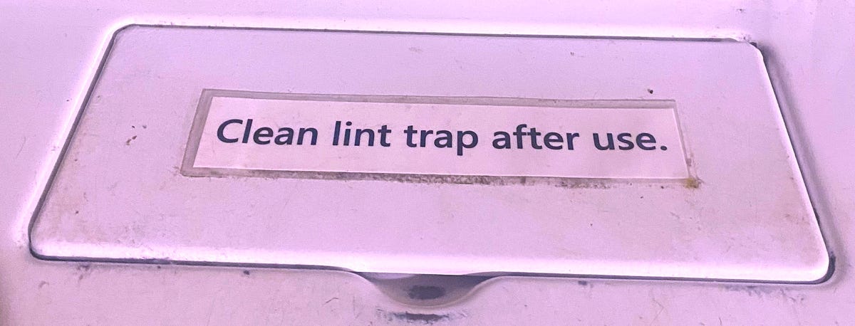 The Lint Trap Label: A Microcopy Origin Story | by Tessa Watson | Jan ...