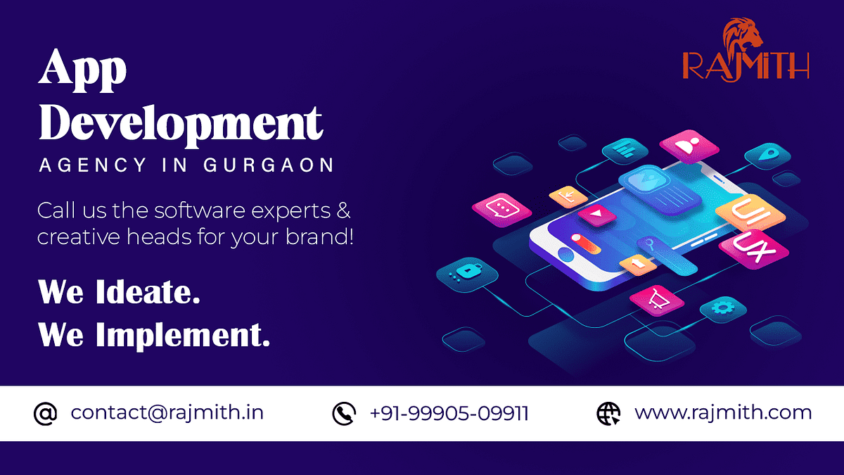 App Development Agency in Gurgaon - Rajmith - Medium