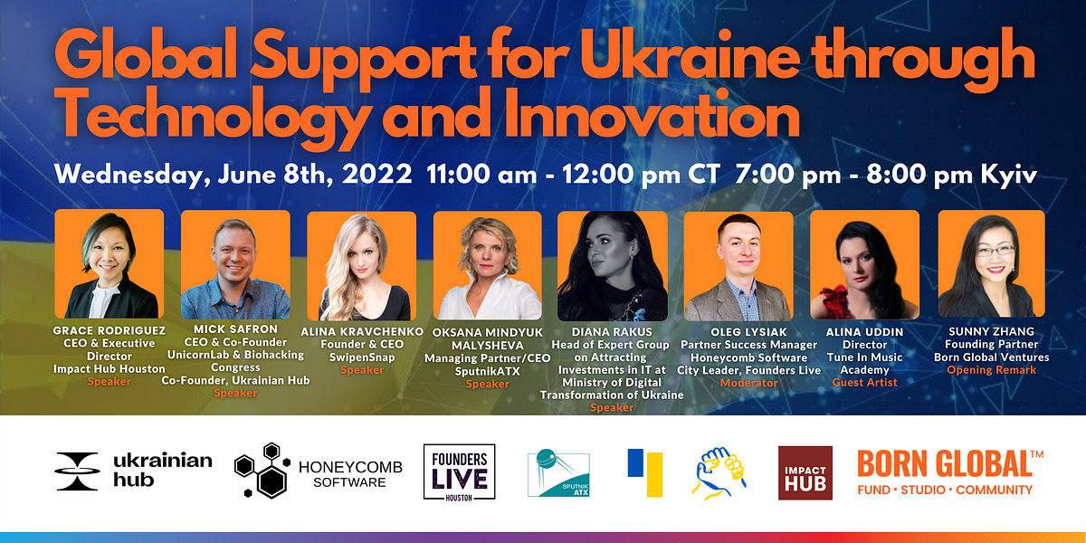 Global Support for Ukraine through Technology and Innovation | by Born ...