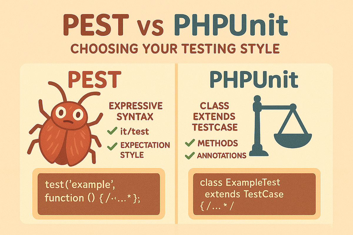 Pest vs PHPUnit: Choosing Your Testing Style | by Ann R. | Medium