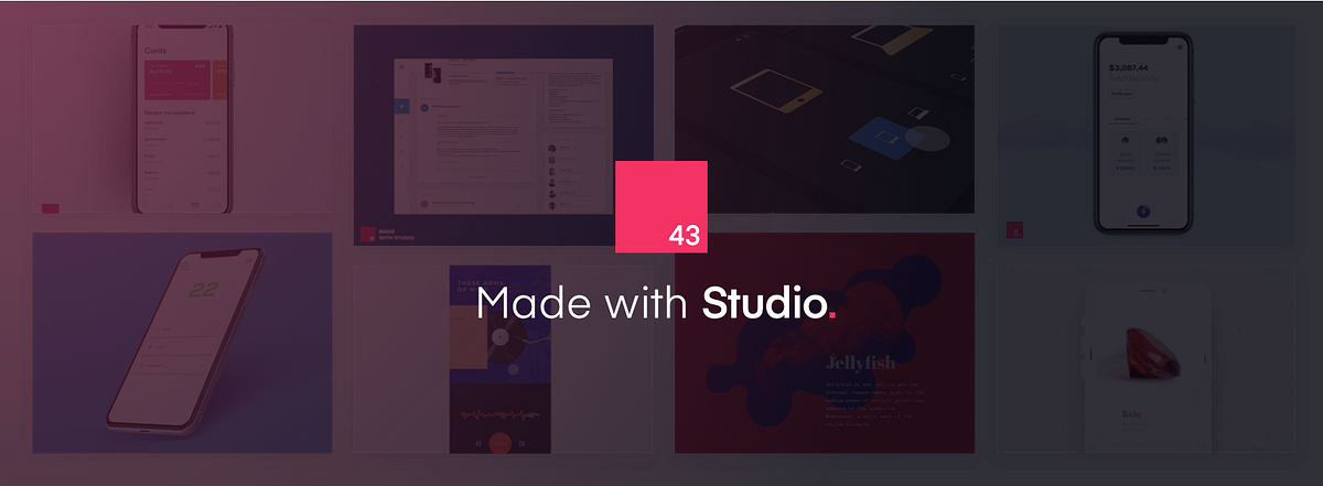 Made with Studio #43. An inspiration gallery from the… | by Muzli ...