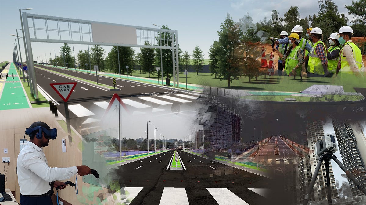 BIM for Infrastructure: 3D Modeling, 4D Simulation & AR/VR Case Study ...