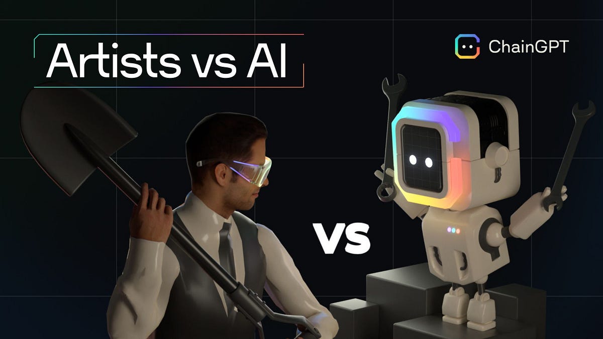 AI vs Artists: The Ongoing Battle | by ChainGPT | Medium