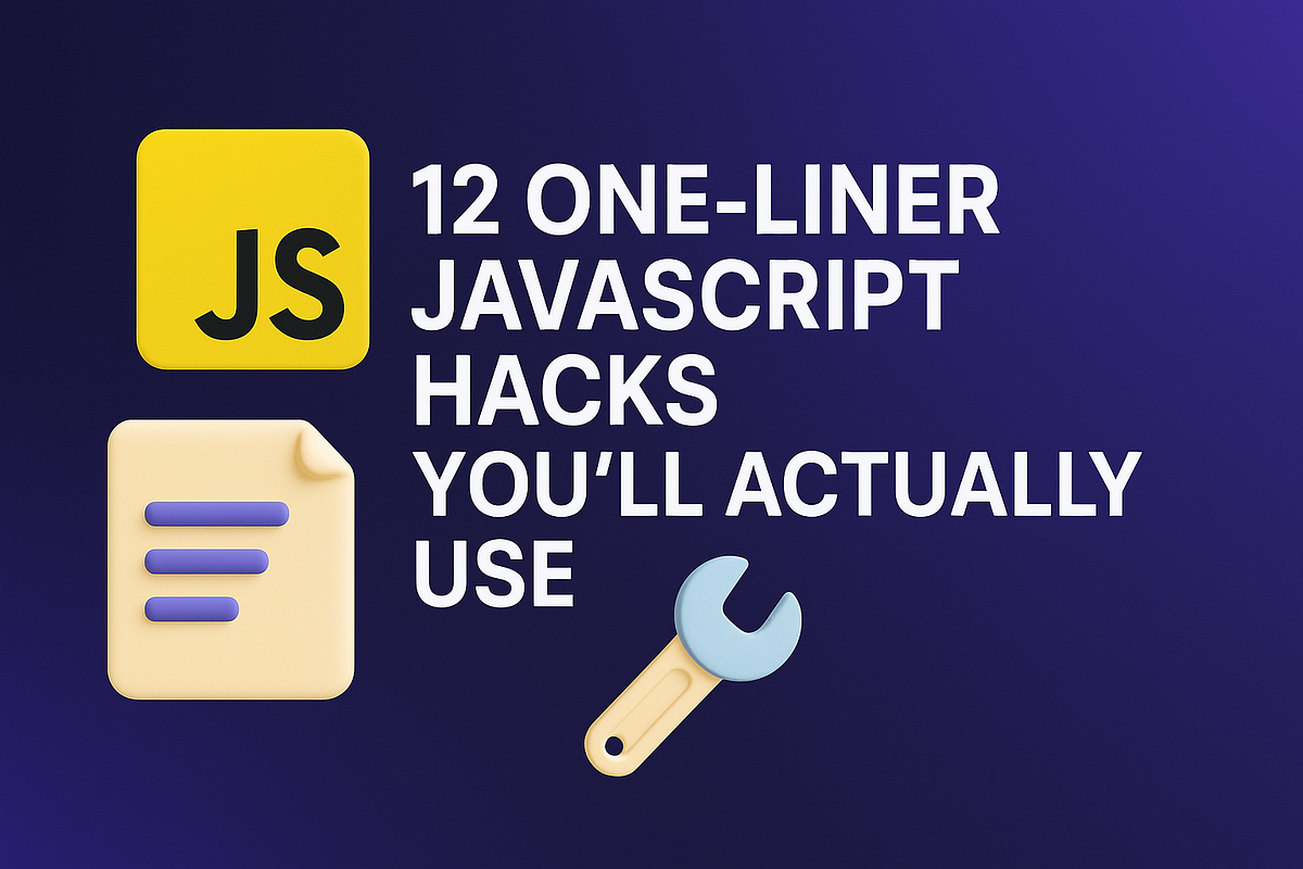 12 One-Liner JavaScript Hacks You’ll Actually Use | by TechByRahmat | Medium
