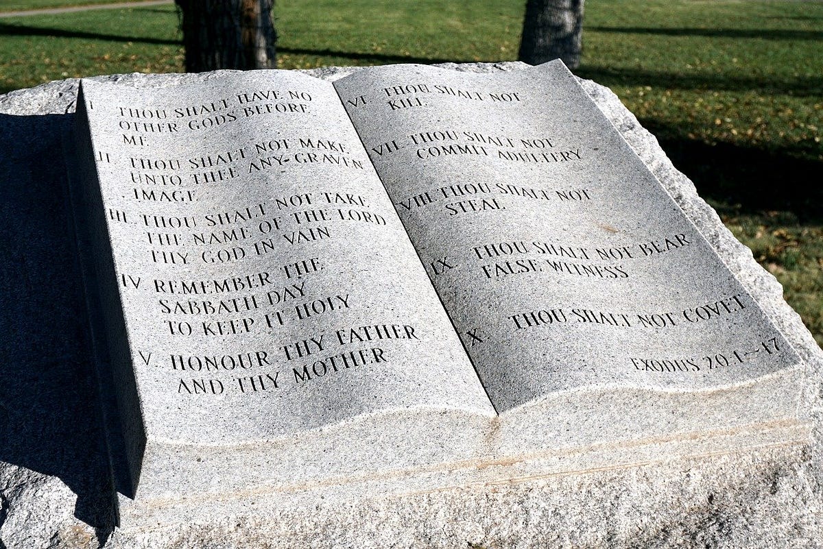 Sabbath in the ten commandments. Two versions in the Bible | by arun ...