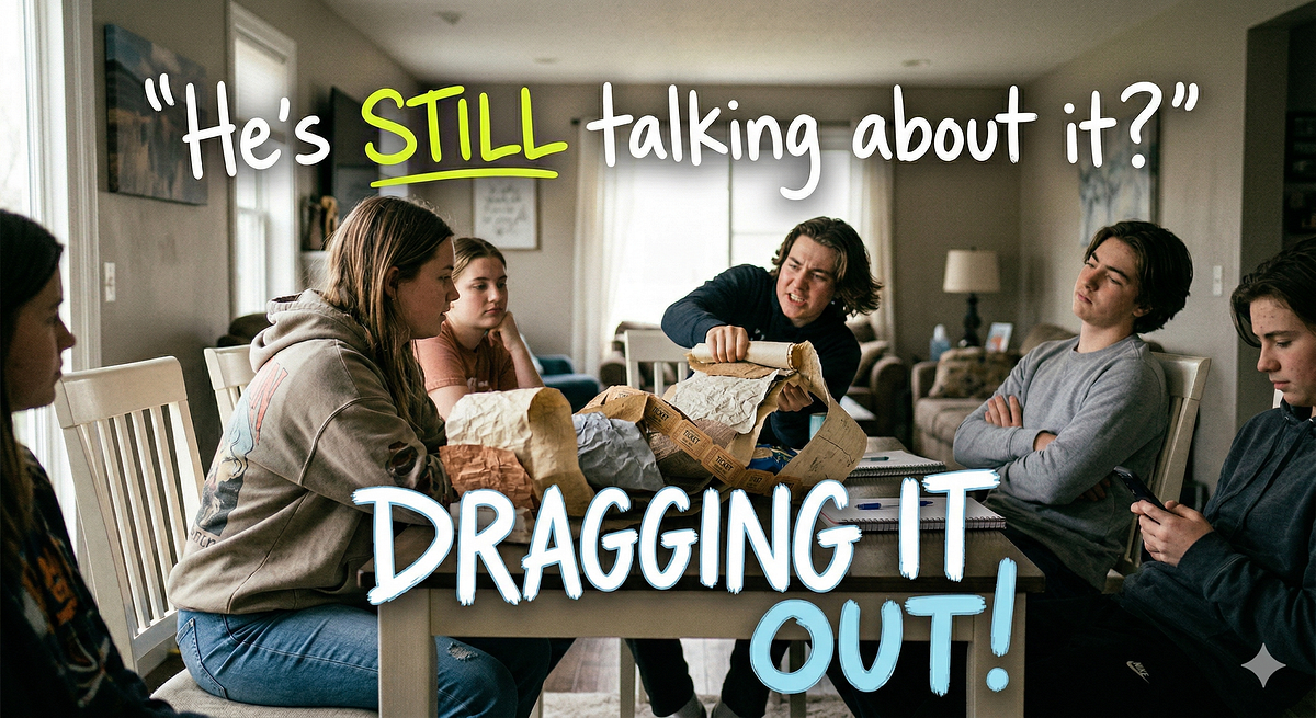 DRAGGING IT or DRAGGING IT OUT: Talking too long | by Daniel Mathias ...