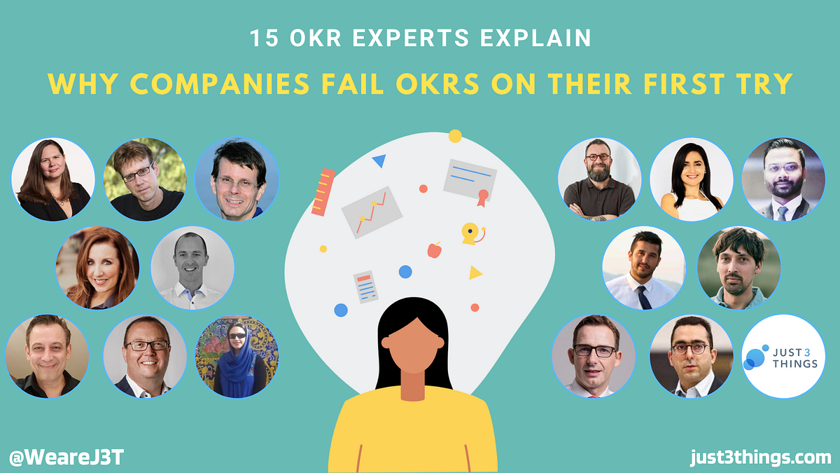 15 OKR experts explain why companies fail first-time implementation ...