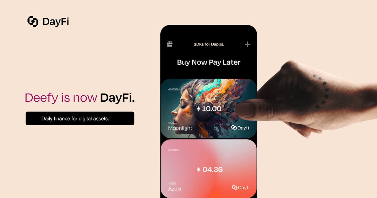 Deefy is now DayFi . Deefy Rebrands to DayFi, Focusing on… | by DayFi ...
