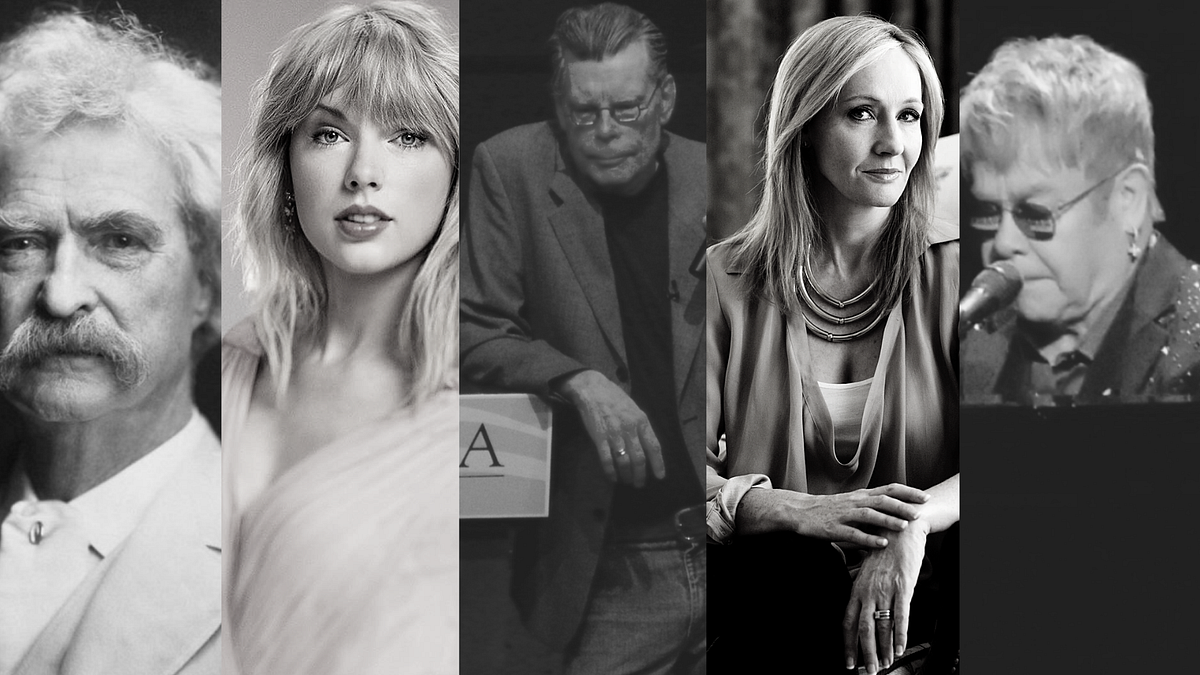 7 Celebrities Who Secretly Wrote Under Pen Names | by Hailey ...