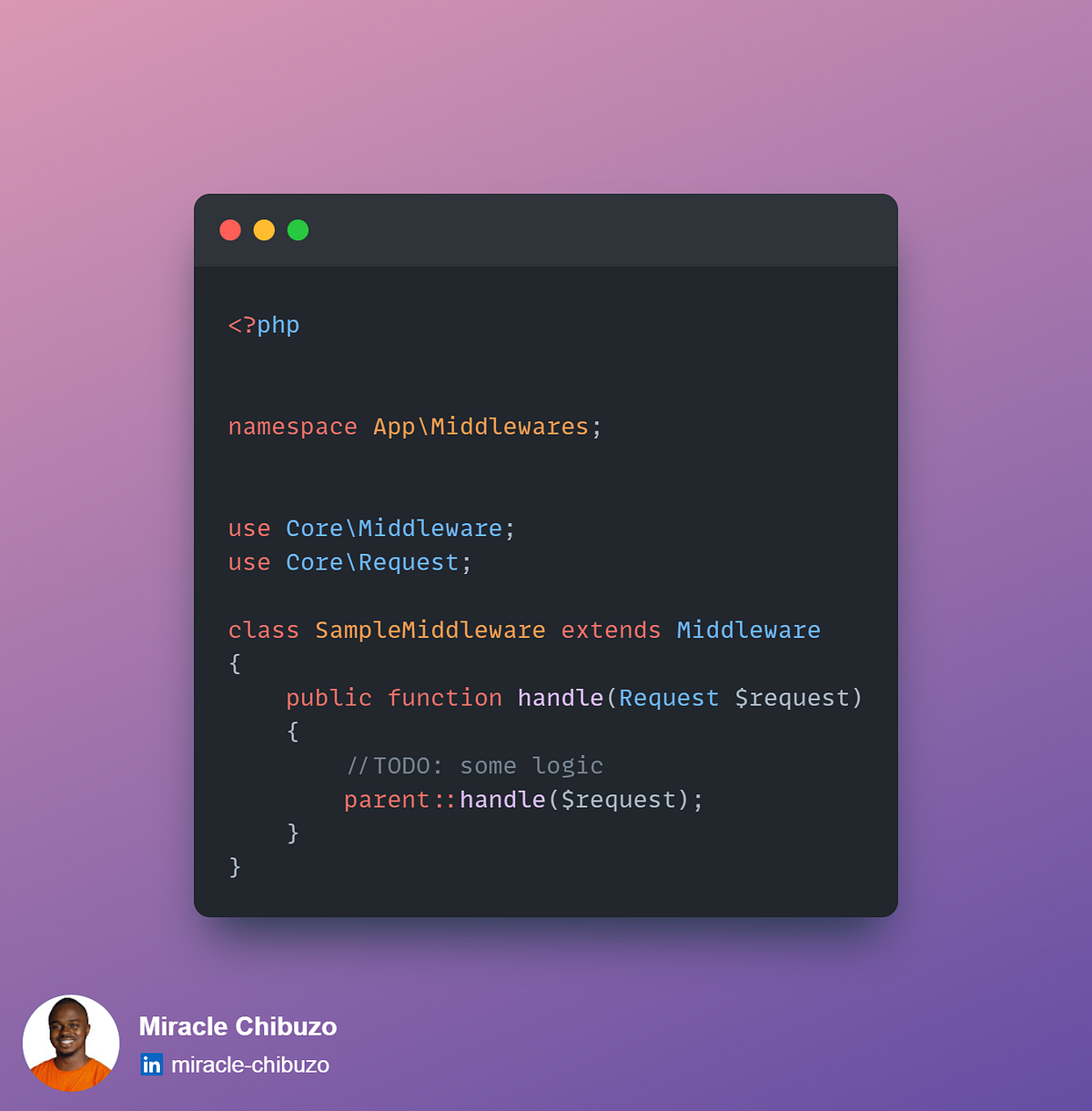 Simple MVC Framework with PHP — Middlewares(A Chain of Responsibility Design Approach) | by ...
