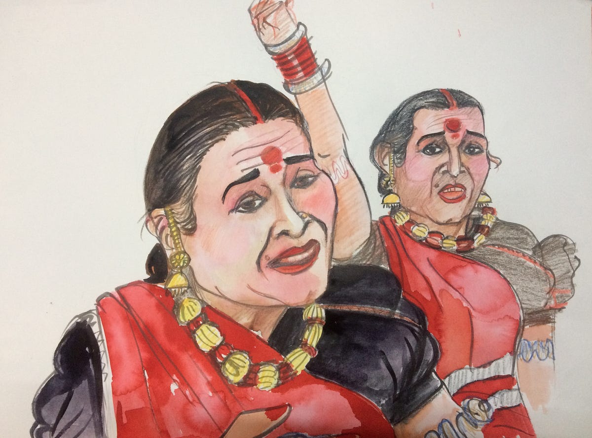 What I learned as a designer from watching Teejan Bai. | by Rangmaya ...