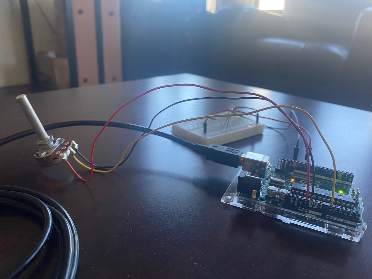 lab 3-Sensing: Potentiometer. DESCRIPTION | by Yuxin Tang | Medium
