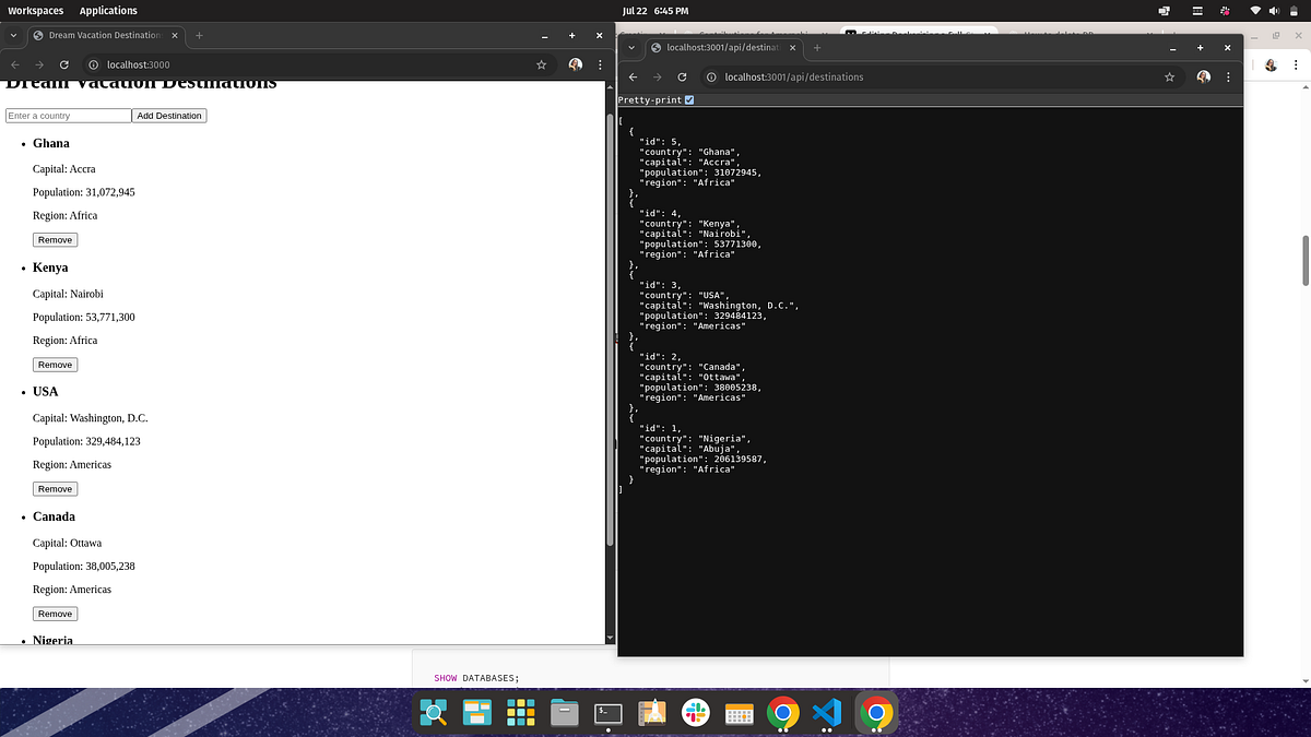Dockerizing a Full-Stack Dream Vacation App: From Local Setup to Containers (React + Node.js ...