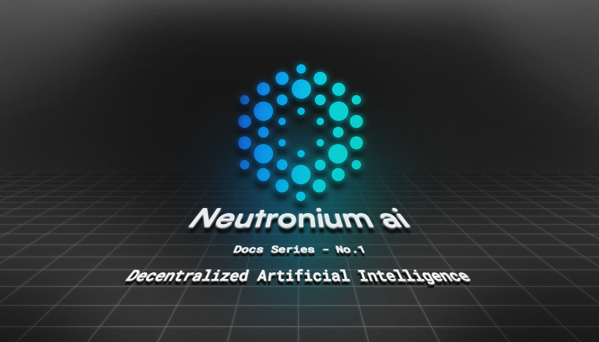 Neutronium DCN — Proposal. Blockchain & AI — Solution Proposal for… | by Neutronium.ai | Medium