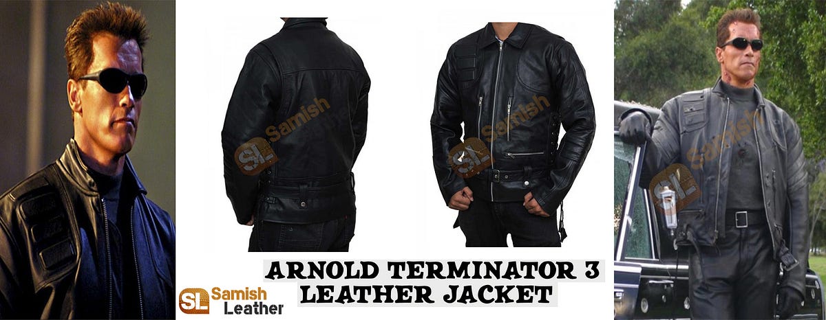 Arnold Terminator 3 leather Jacket | by samish leather | Medium