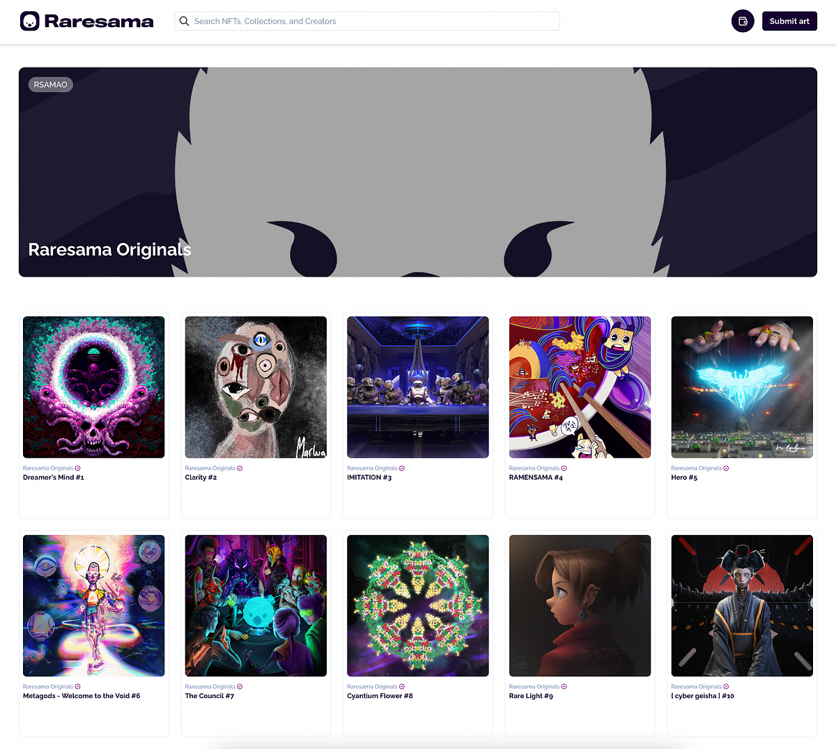 Moonsama Launches the Raresama NFT Marketplace | by Moonsama | Medium