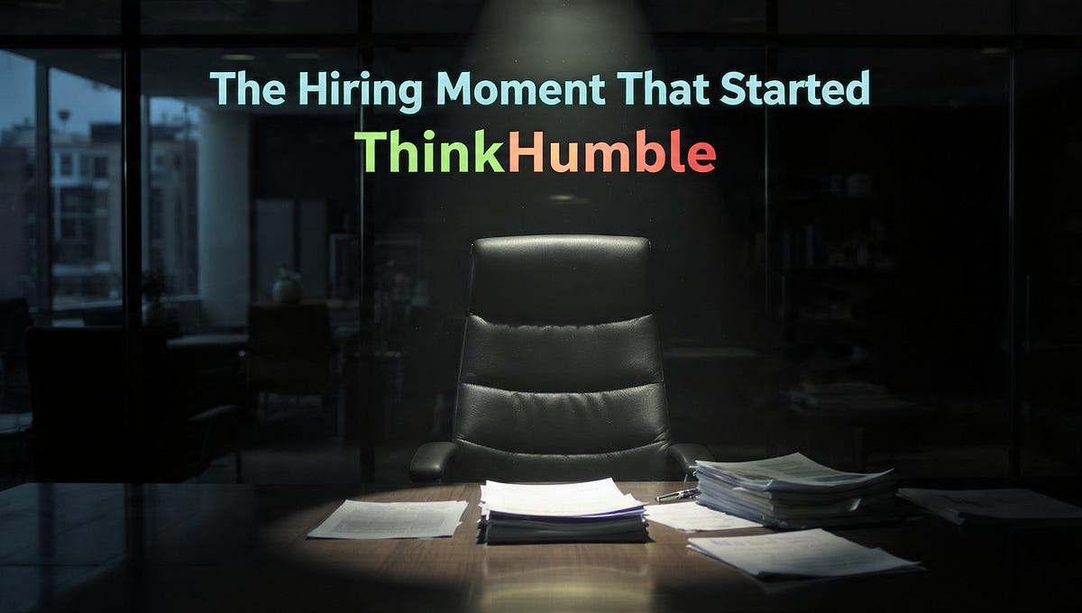 The Painful Hiring Moment That Became the Origin of ThinkHumble | by ...