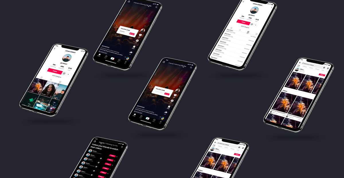 Redesign Tik Tok App. UI / UX Binar Academy Chapter 7 Wave 30 | by Liko ...