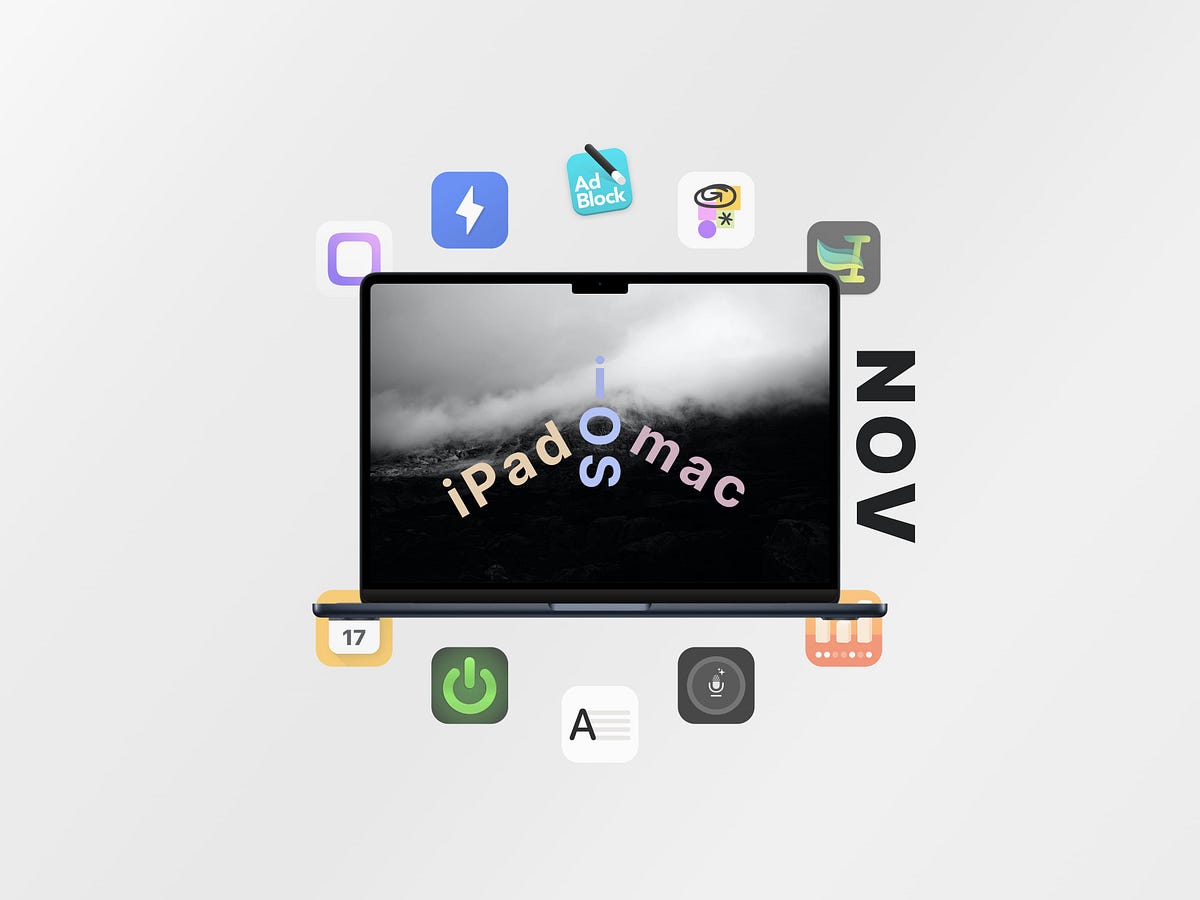 Top 10 Apple Apps — November 2023 | by Clark | Mac O’Clock | Medium