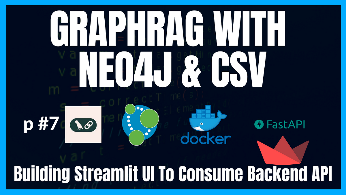 Graphrag With Neo4j Building And Langchain Building Streamlit Ui To Consume Backend Api By 2312
