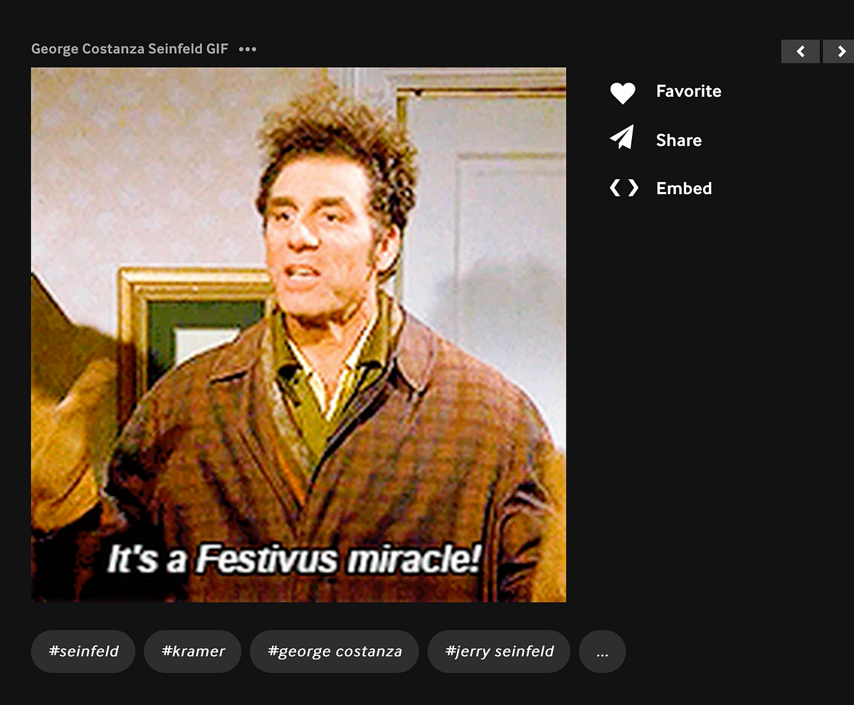 Two Easy Ways to Embed Giphy GIFs on Medium | by Hales | On Hales | Medium