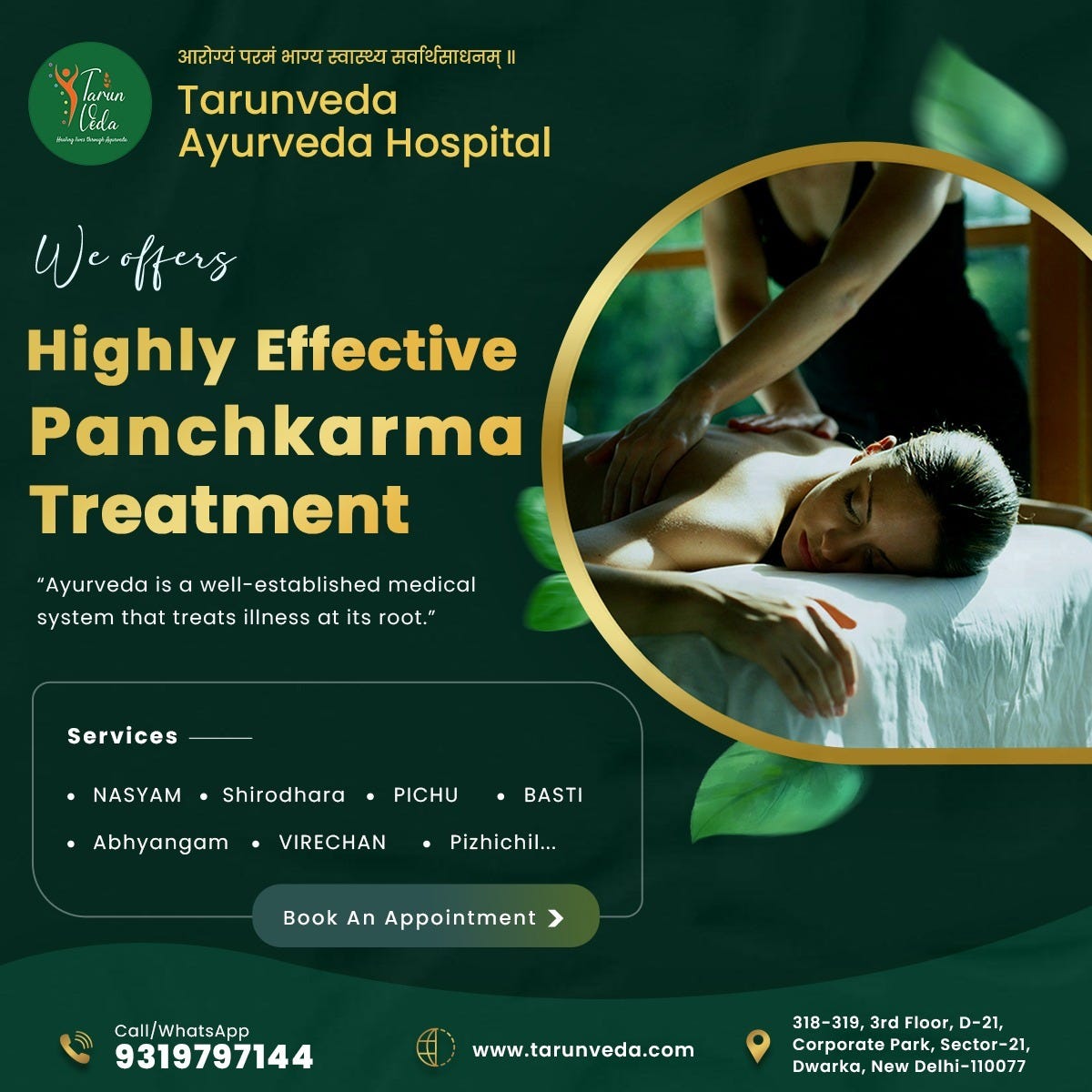 Tarunveda Ayurveda Hospital: Ayurvedic Healthcare in Dwarka, Delhi | by ...