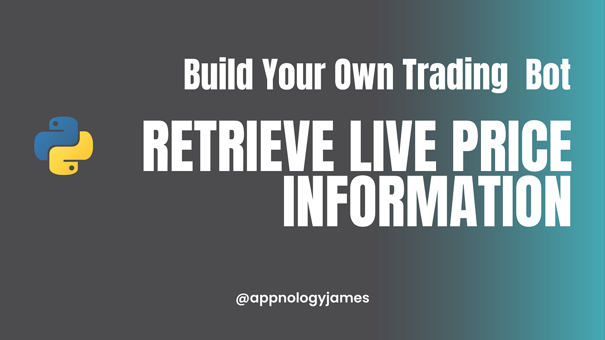 Retrieve Live Price Information from MetaTrader 5 with Your Python ...