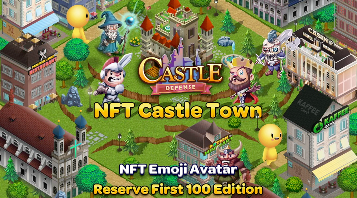 NFT Emoji Avatar for NFT Castle Town | by Pocket Arena - Web3 Gaming ...