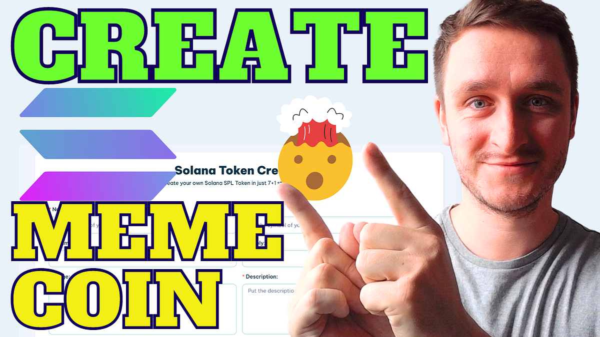 Create a Meme Coin on Solana. No coding token creator Smithii Tools | by Przemek Chojecki | PC ...