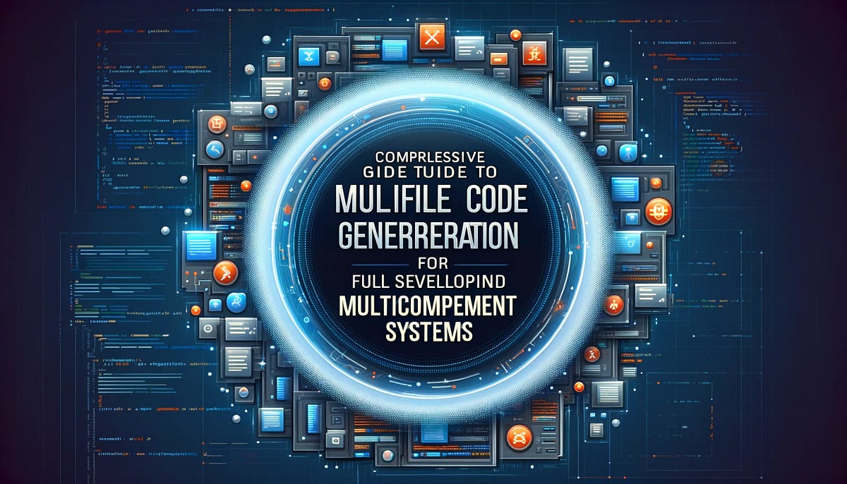 Multi-file Code Generation for Full Stack Development and ...