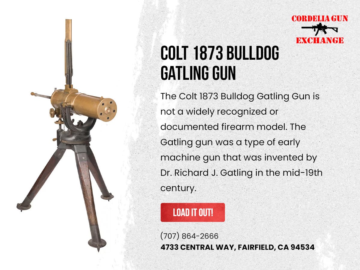 The Tippmann Ordnance 9mm Gatling Gun at Cordelia Gun Exchange | by ...