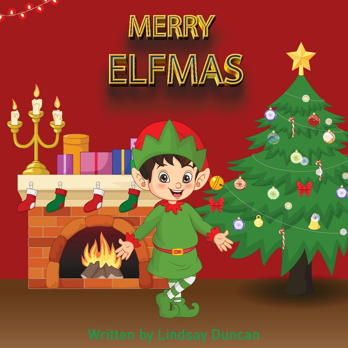 Merry Elfmas - Lindsay Duncan - Medium